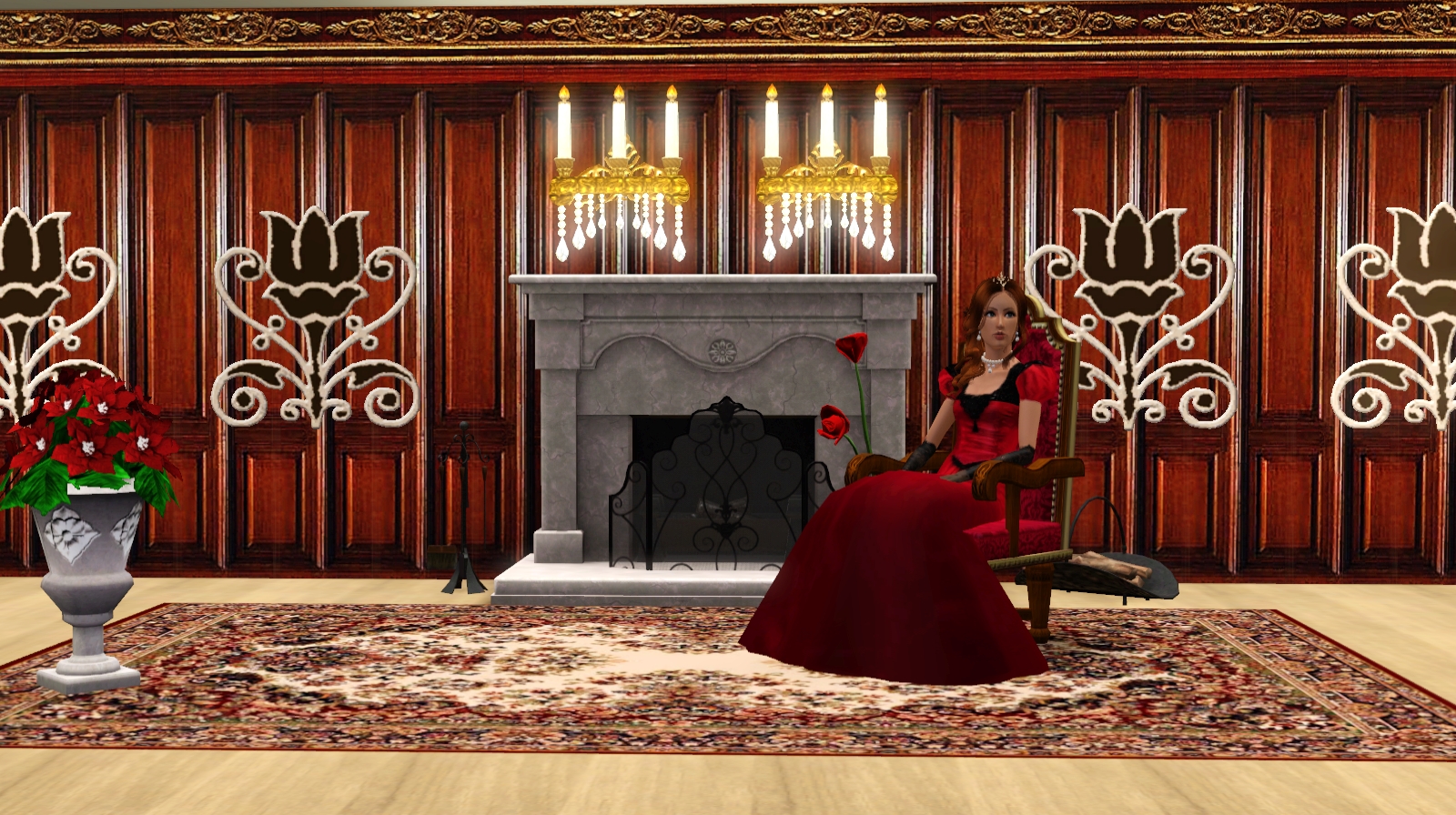 Ladesire's creative corner): Palace Wall Decor