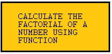 C Program to Find Factorial of a Number Using Recursion ~ Programming In C