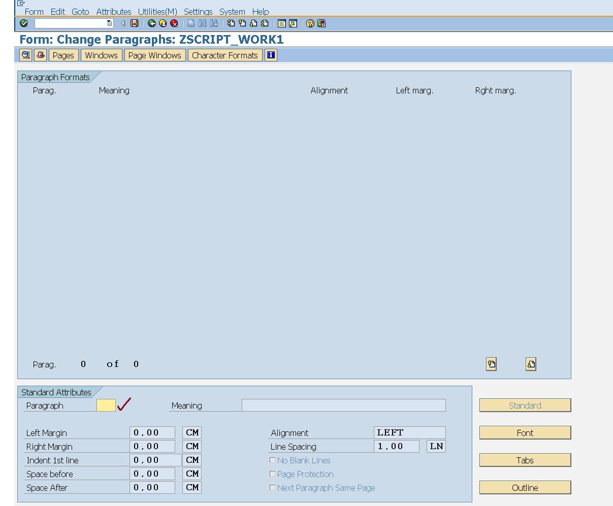 TECHSAP : SCRIPT : Simple Design and driver program for SAP Script