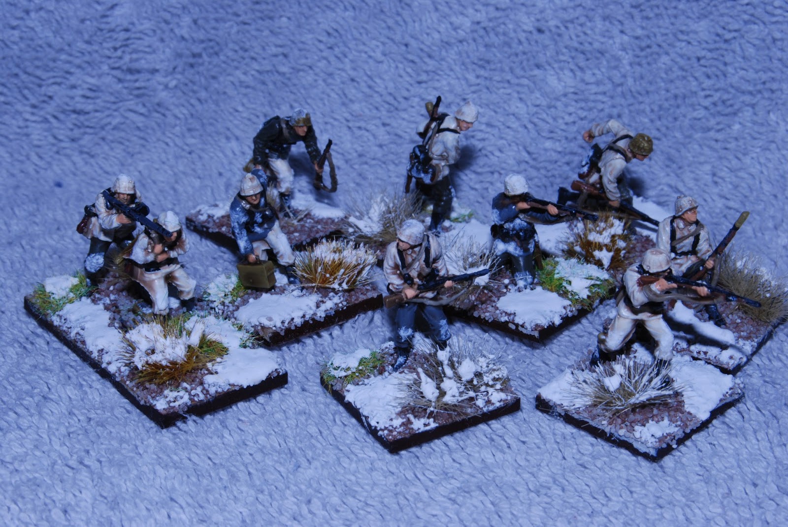 sediment's wargame blog: 20mm WW2 Winter German infantry platoon