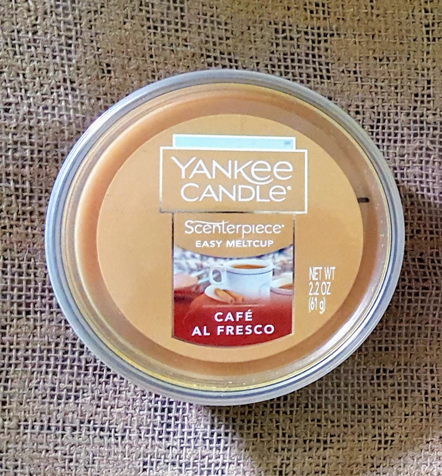 Smell This: Yankee Candle Review: Cafe Al Fresco Melt Cup