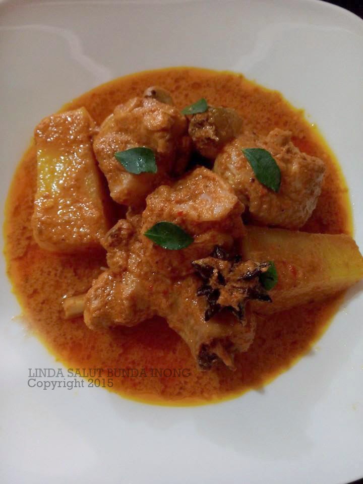 DAPUR BUNDA INONG: Kari Ayam Dan Kentang