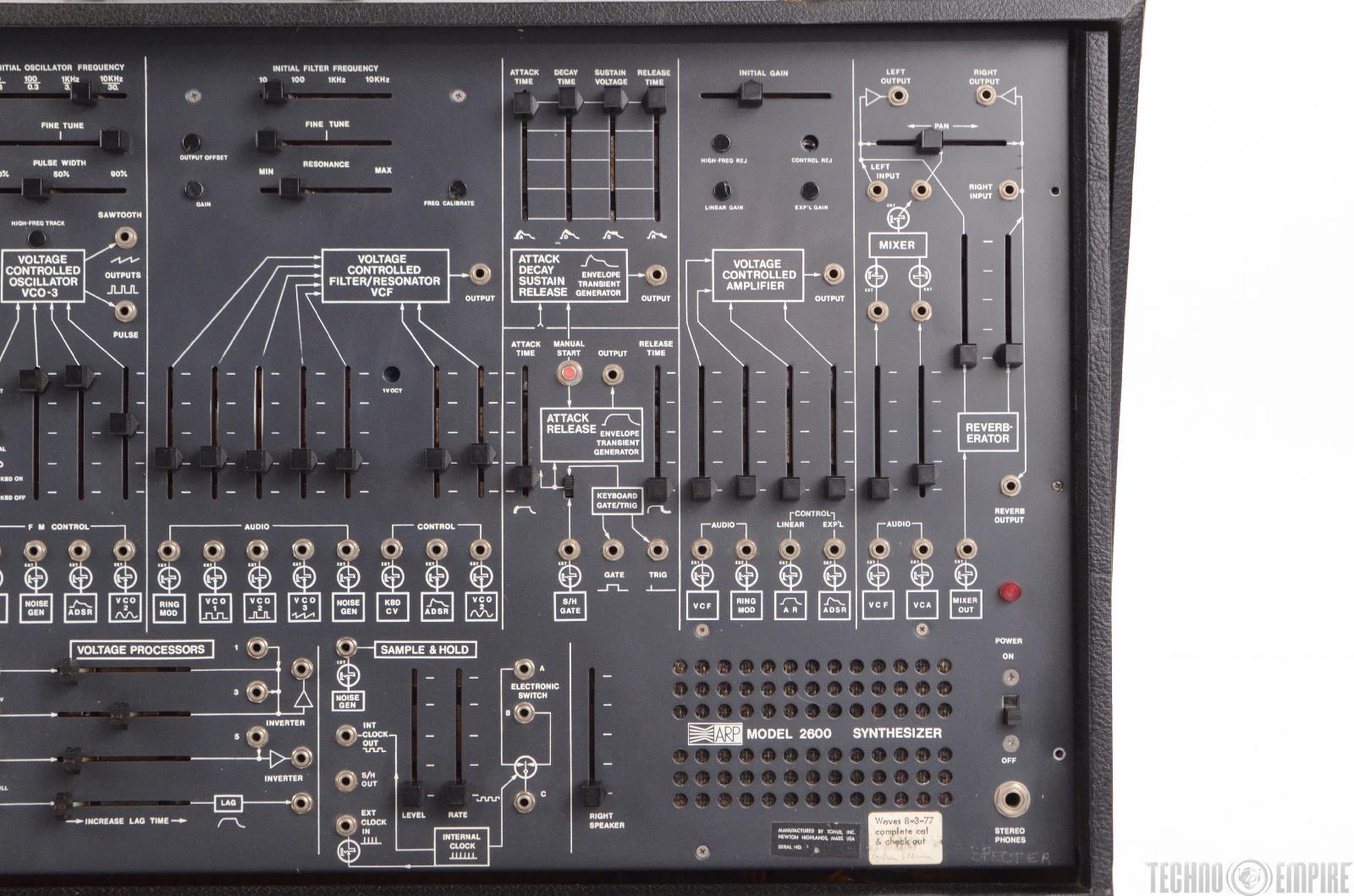 MATRIXSYNTH: ARP 2600 Vintage Analog Modular Synthesizer Synth w/ 4012 ...