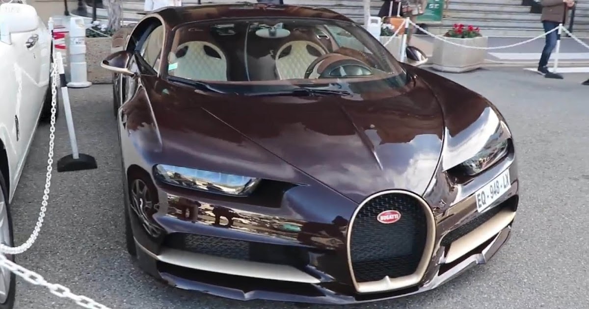 Two-Tone Bugatti Chiron Draws Plenty Of Attention In Monaco - car news
