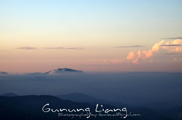 Dan's Den: Gunung Liang 1,933m
