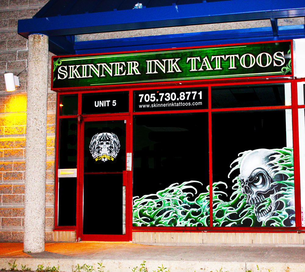 Skinner Ink Tattoo - Eminent Custom Graphics inc.