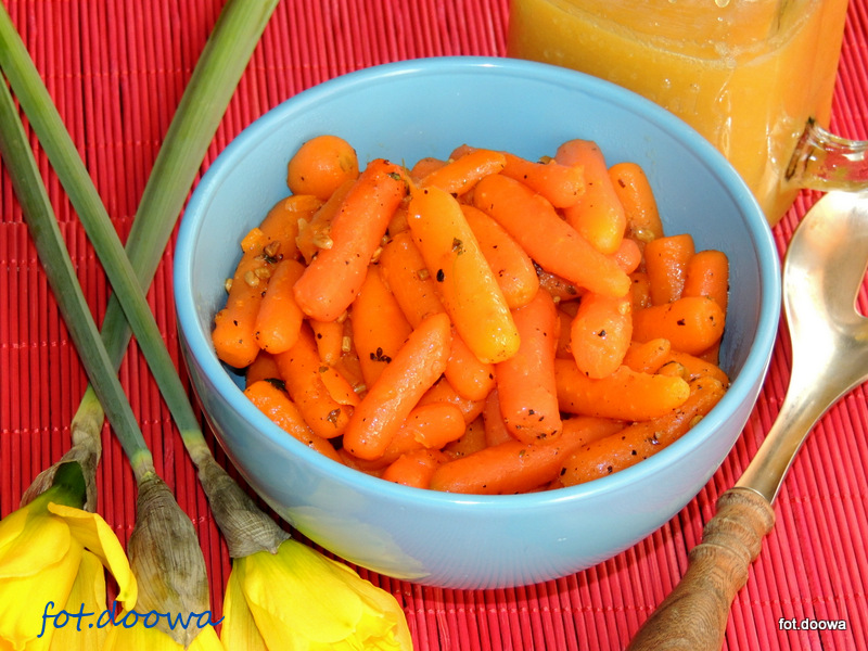 Mini marchewka karmelizowana w miodzie - Moje Małe Czarowanie - Dorota ...