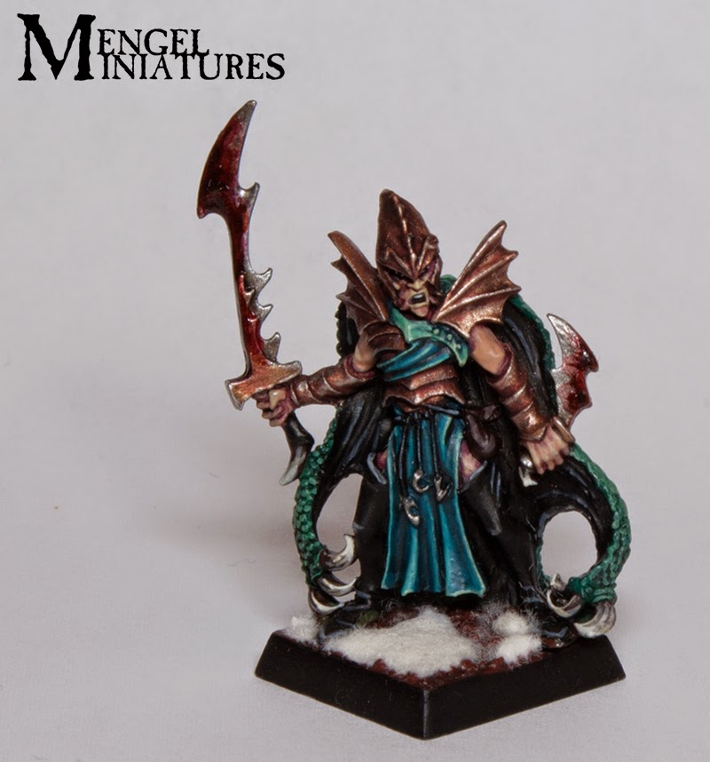 Mengel Miniatures: PAINTING: Dark Elves