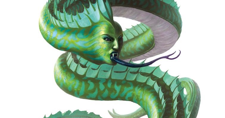 Generic Universal Eggplant: Monster: Water Naga