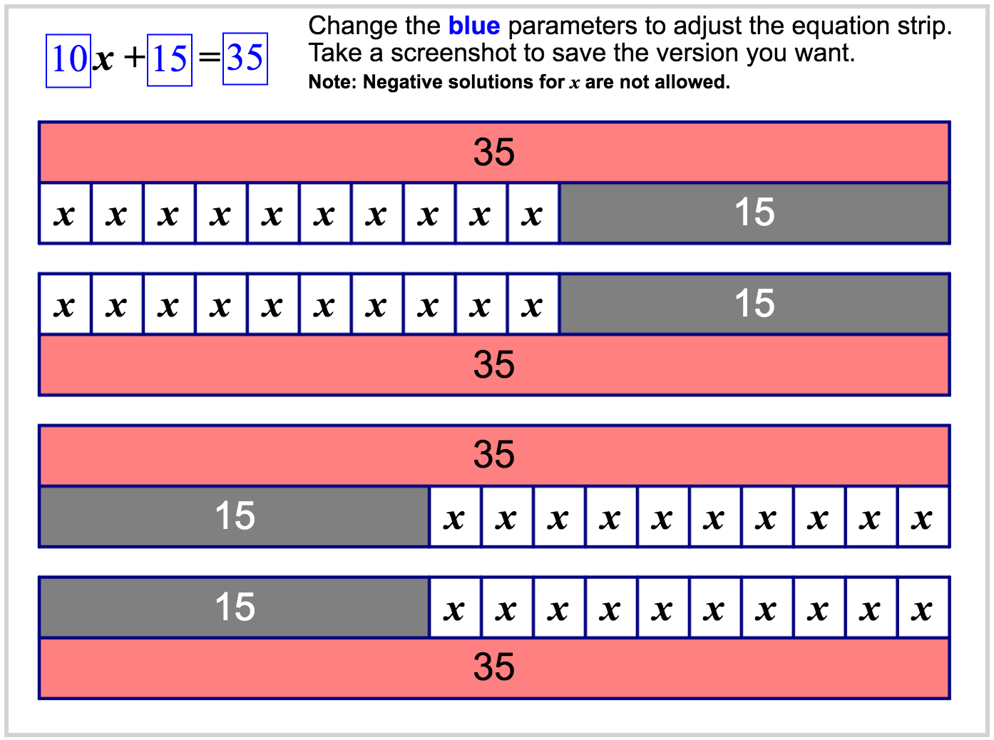 Strip Diagram Equations at Maddison Rosenthal blog