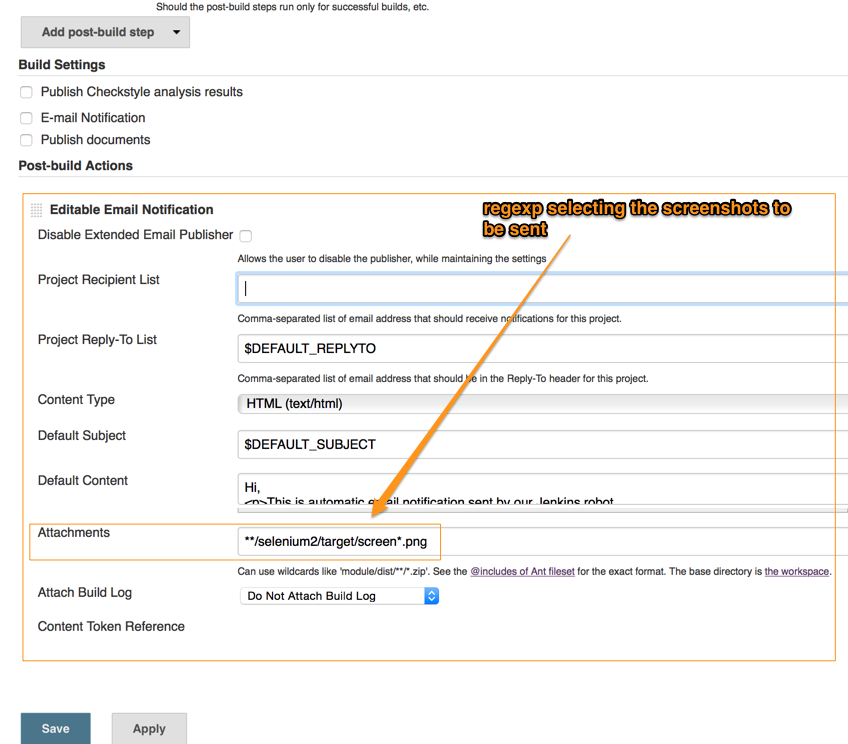 Informatique Automatic Selenium Screenshot With Testng Maven And Jenkins Ci