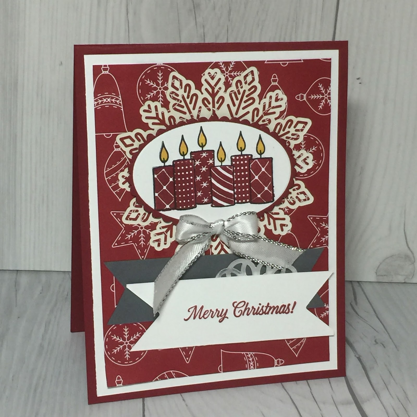 Another Stampin' Up! Merry Patterns Christmas Card | Stamped Sophisticates