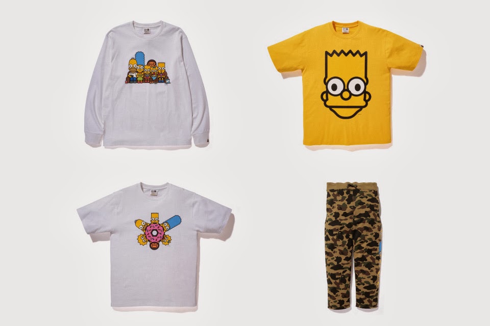 The Blog of Mark Jeffries: THE SIMPSONS X BAPE