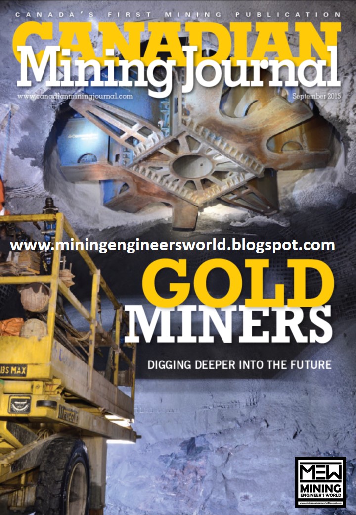 Canadian Mining Journal September 2015 ~ Mining Engineer's World