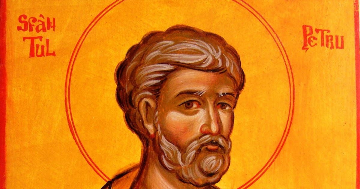 ICOANE PICTATE: Sfântul Petru