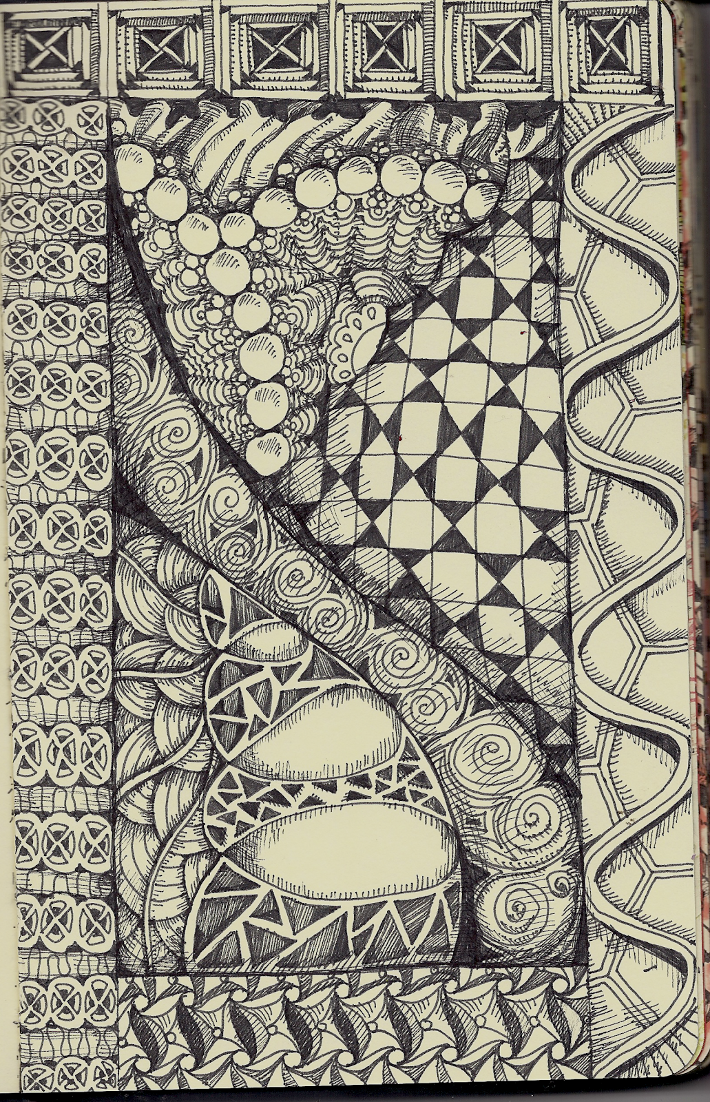 My tangle pattern Plicated