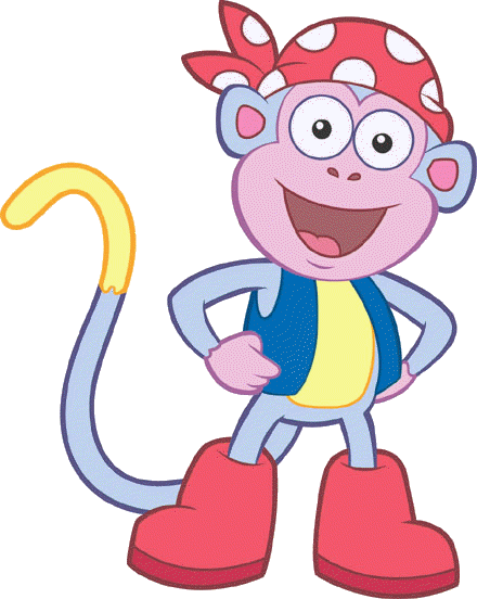 Cartoon Characters: Dora the Explorer (PNG)