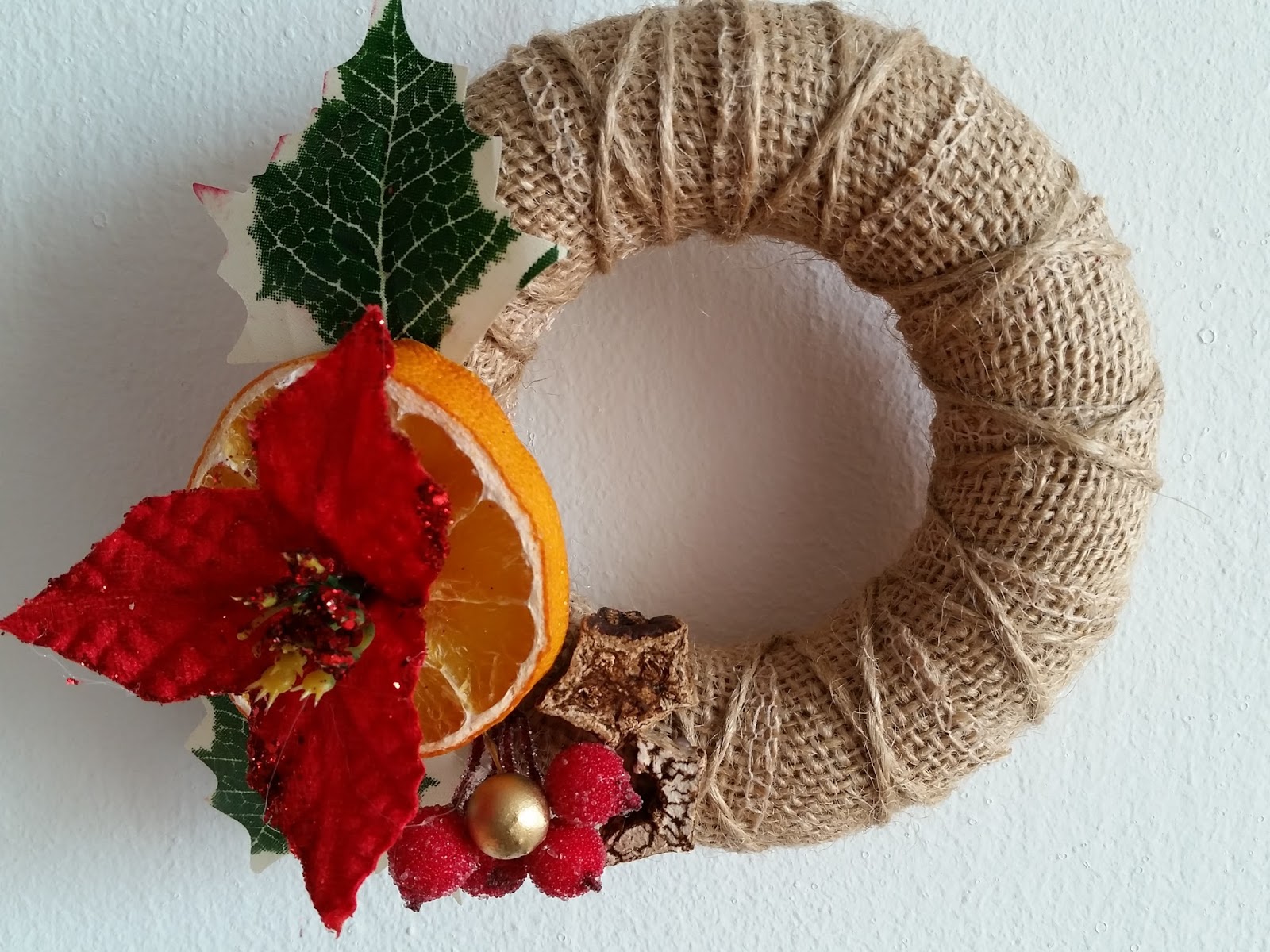 My Handmade World: Coronite de Craciun