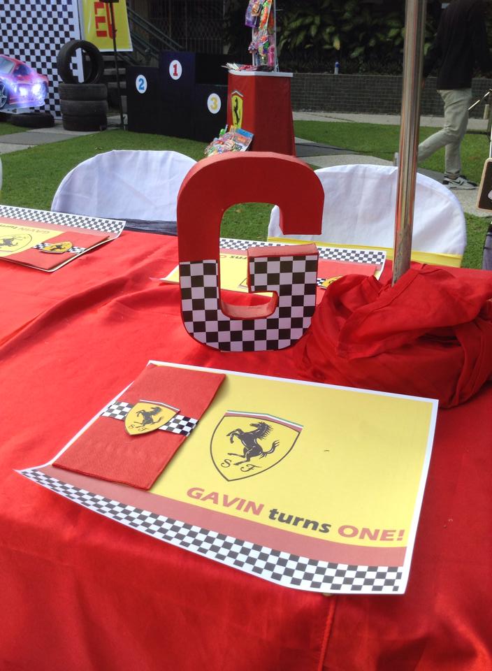 Themed Party : Ferrari Themed Party
