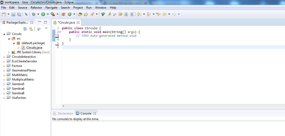 ComoHacerAppsFacilmenteConJava: Comenzando a Programar Java con Eclipse