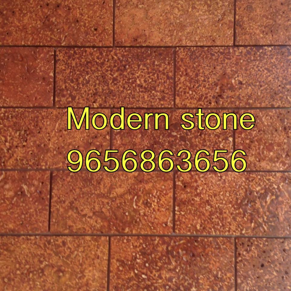 MODERN STONE: laterite stone cladding tilse