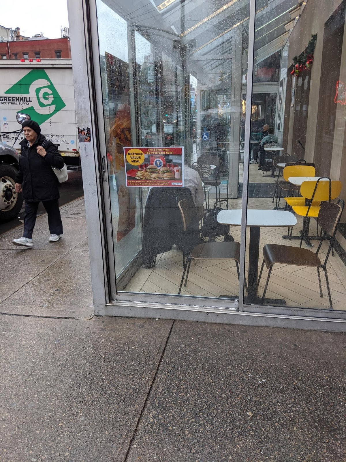 EV Grieve: The McTrump Value Meal at the McDonald's on 1st Avenue