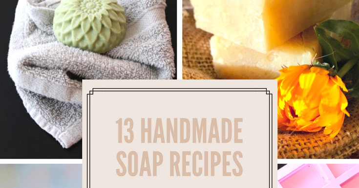13 Hot Process and Cold Process Handmade Soap Recipes - Everything Pretty