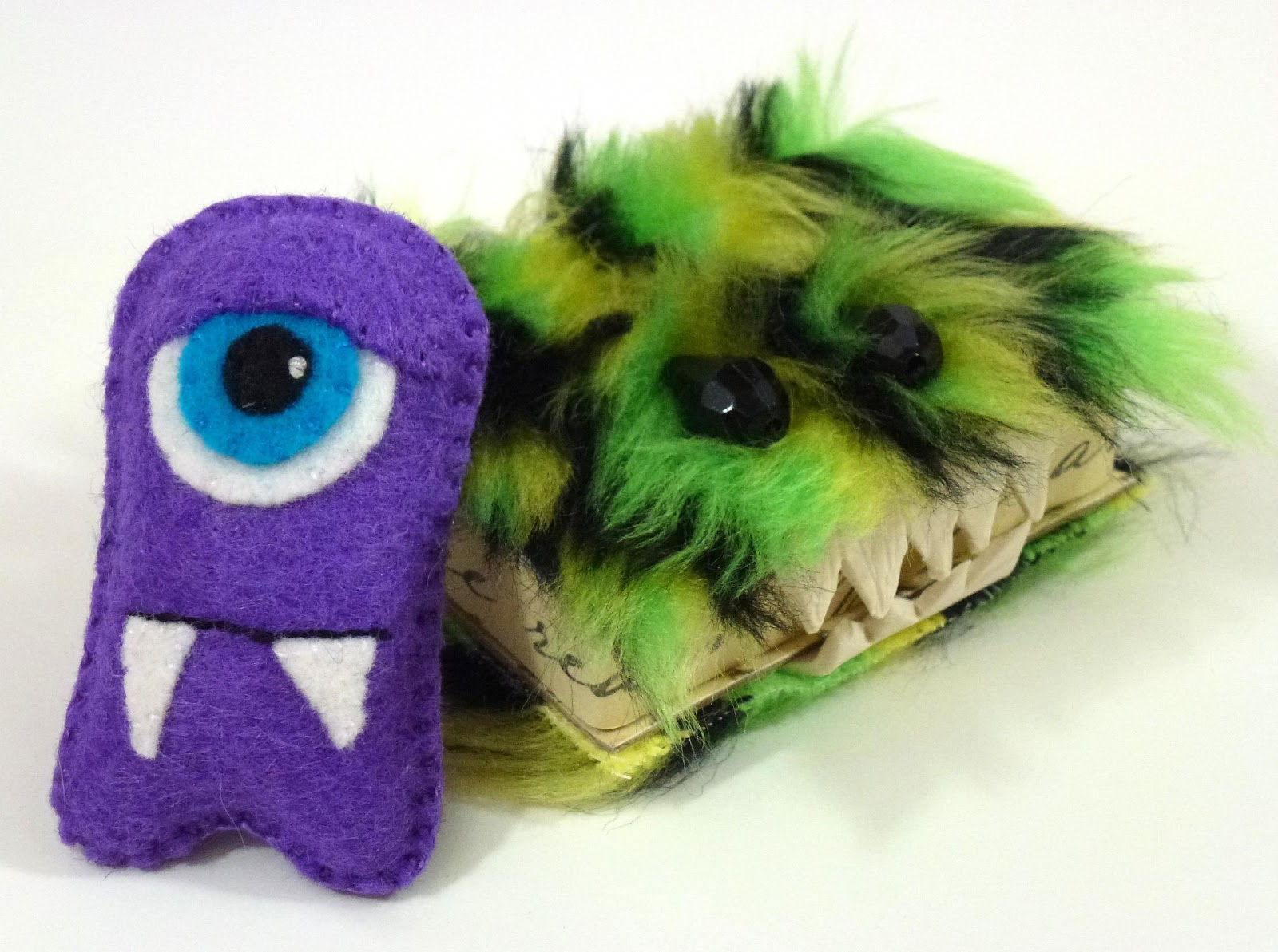 Leslie's Art and Sew: One More--no, TWO More Tiny Monsters