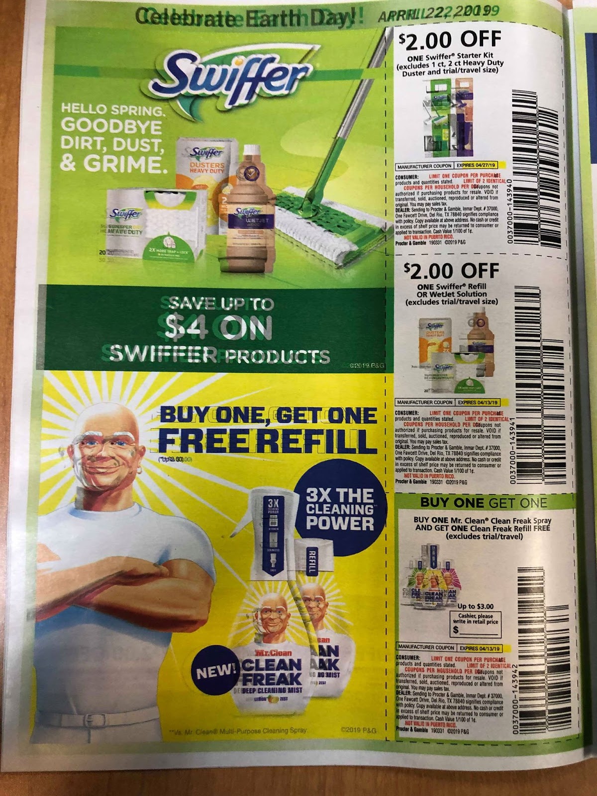 Capri's Coupons Whole Insert Picture Previews: April Proctor & Gamble ...