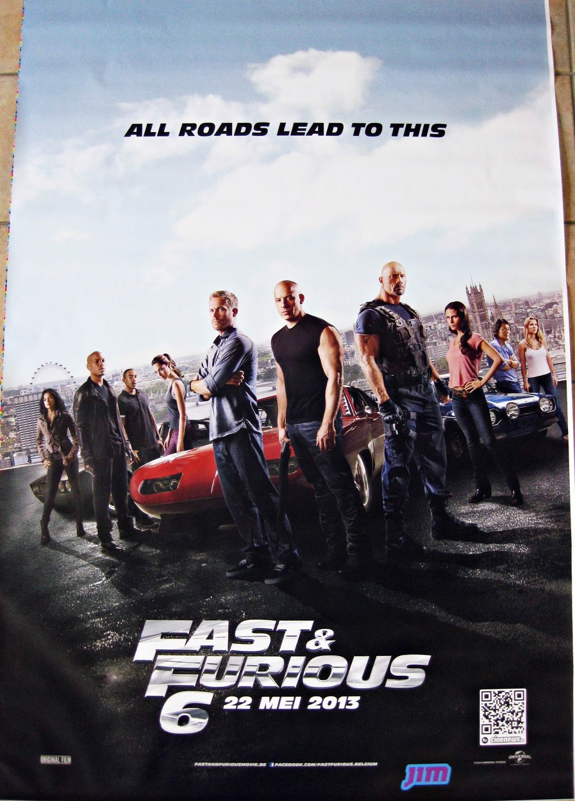 Postercollectboys: Poster #27 Movie - Fast & Furious 6 - All roads lead ...