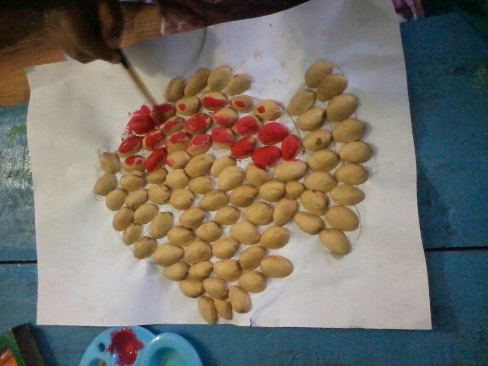 My Blooming Trilliums: Pistachio Fish Craft