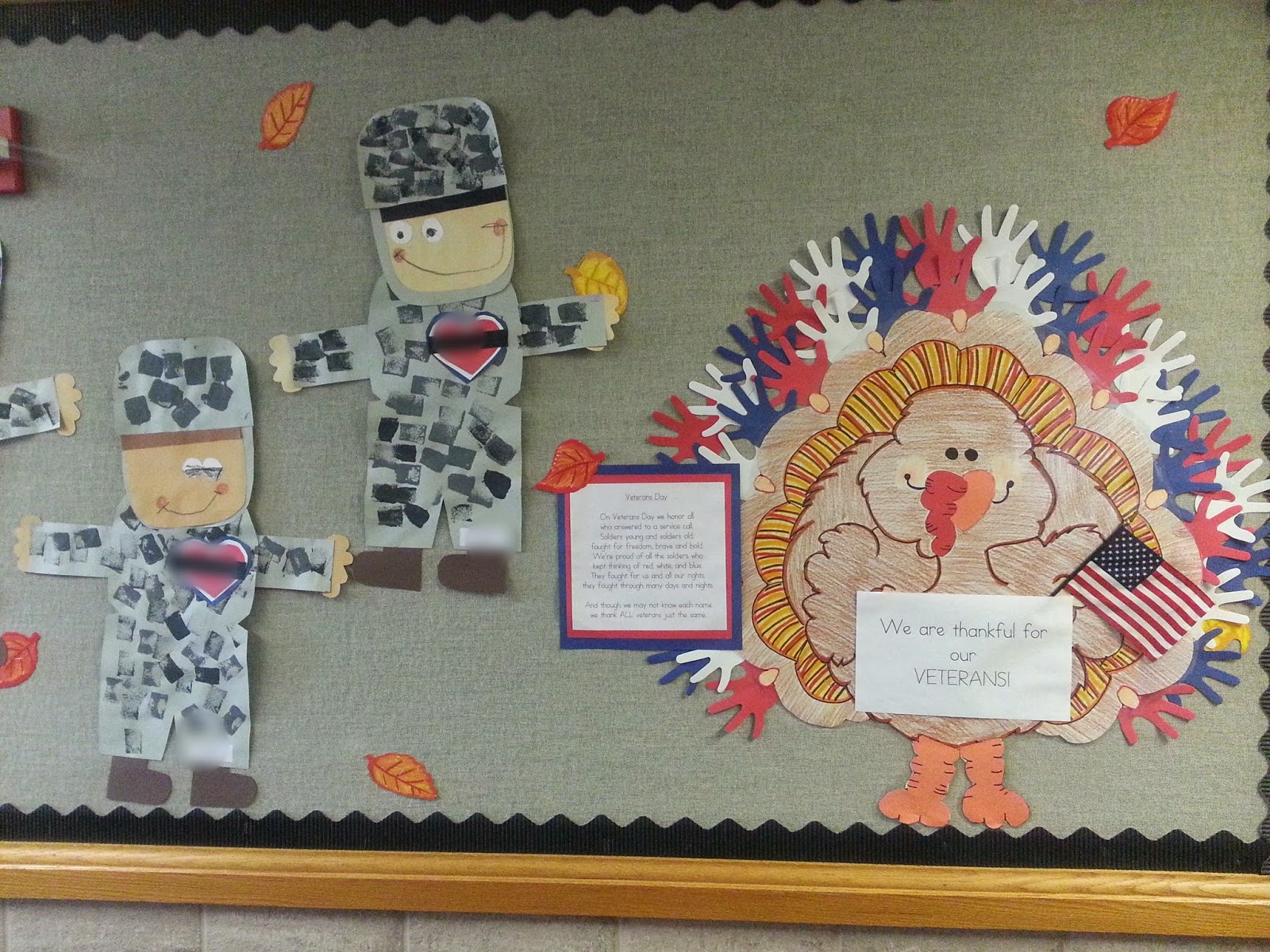 Kindergarten's 3 Rs: Respect, Resources and Rants: Veterans Day Craft