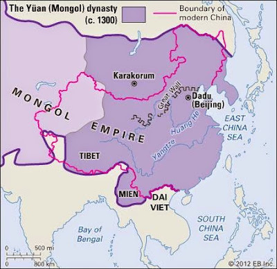 Lo Que Pasó en la Historia: June 14: Kublai Khan destroyed the forces ...