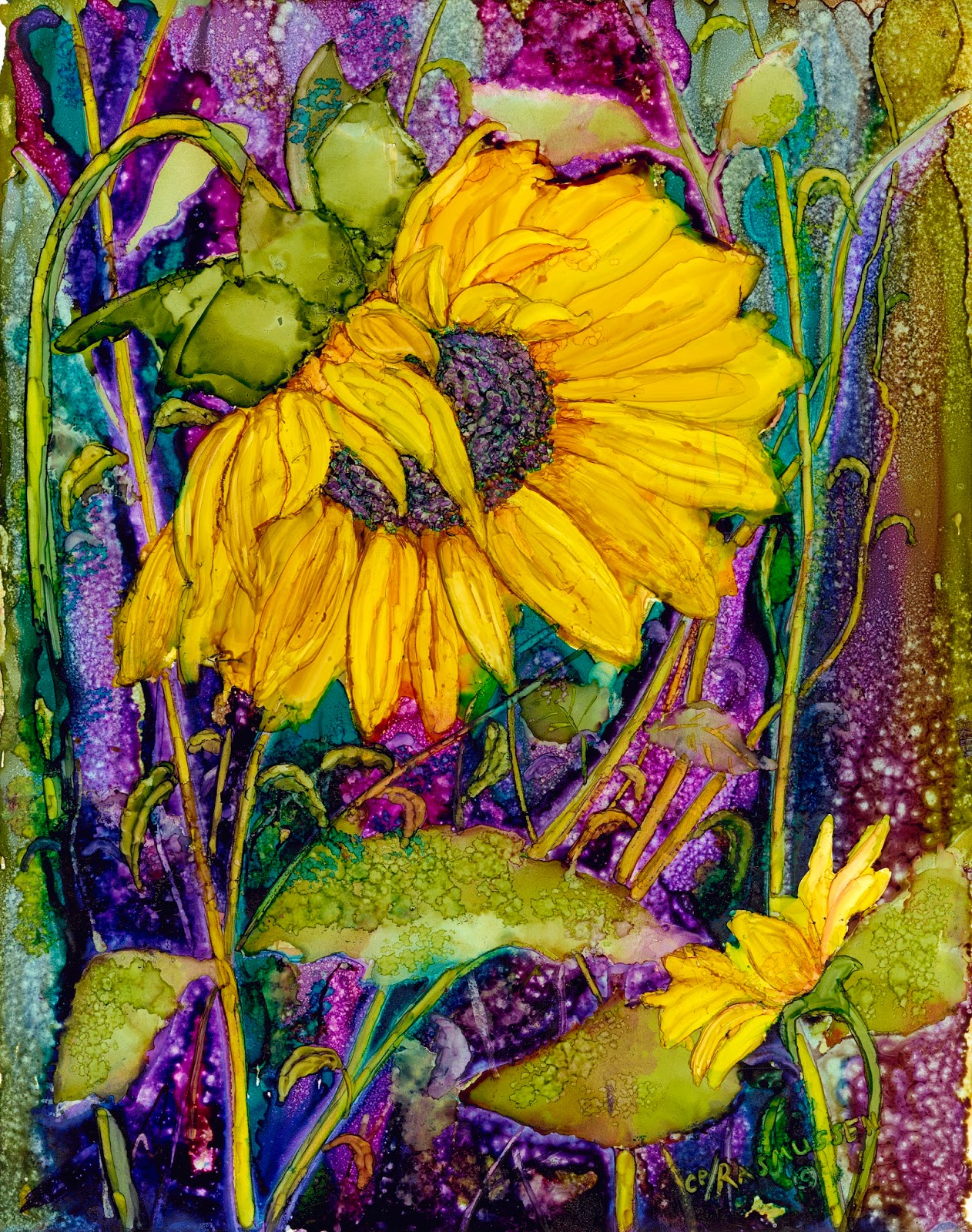 Carol Ann Rasmussen Alcohol Ink Artist