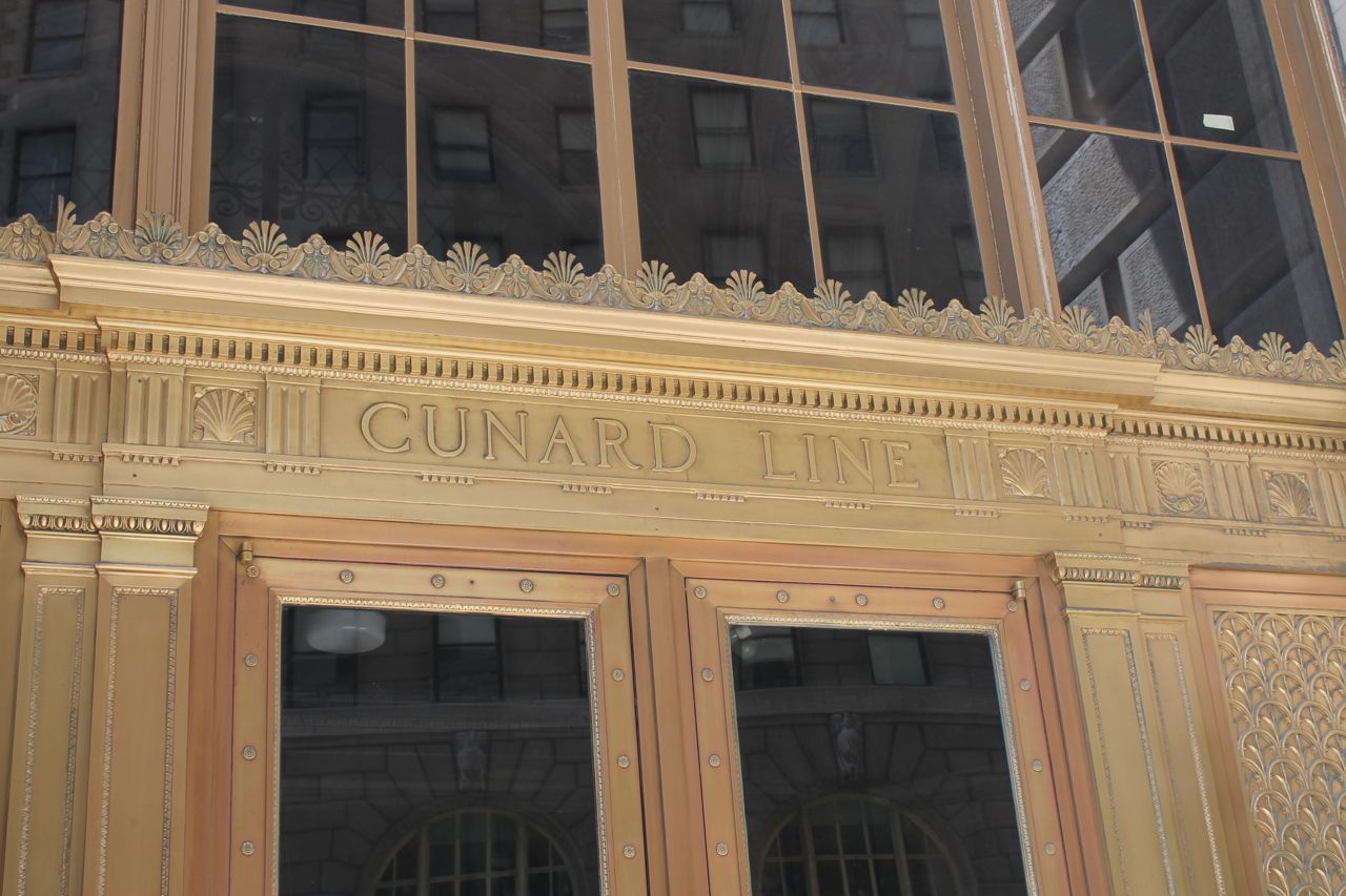 Sea Longing at the Cunard Building, 25 Broadway