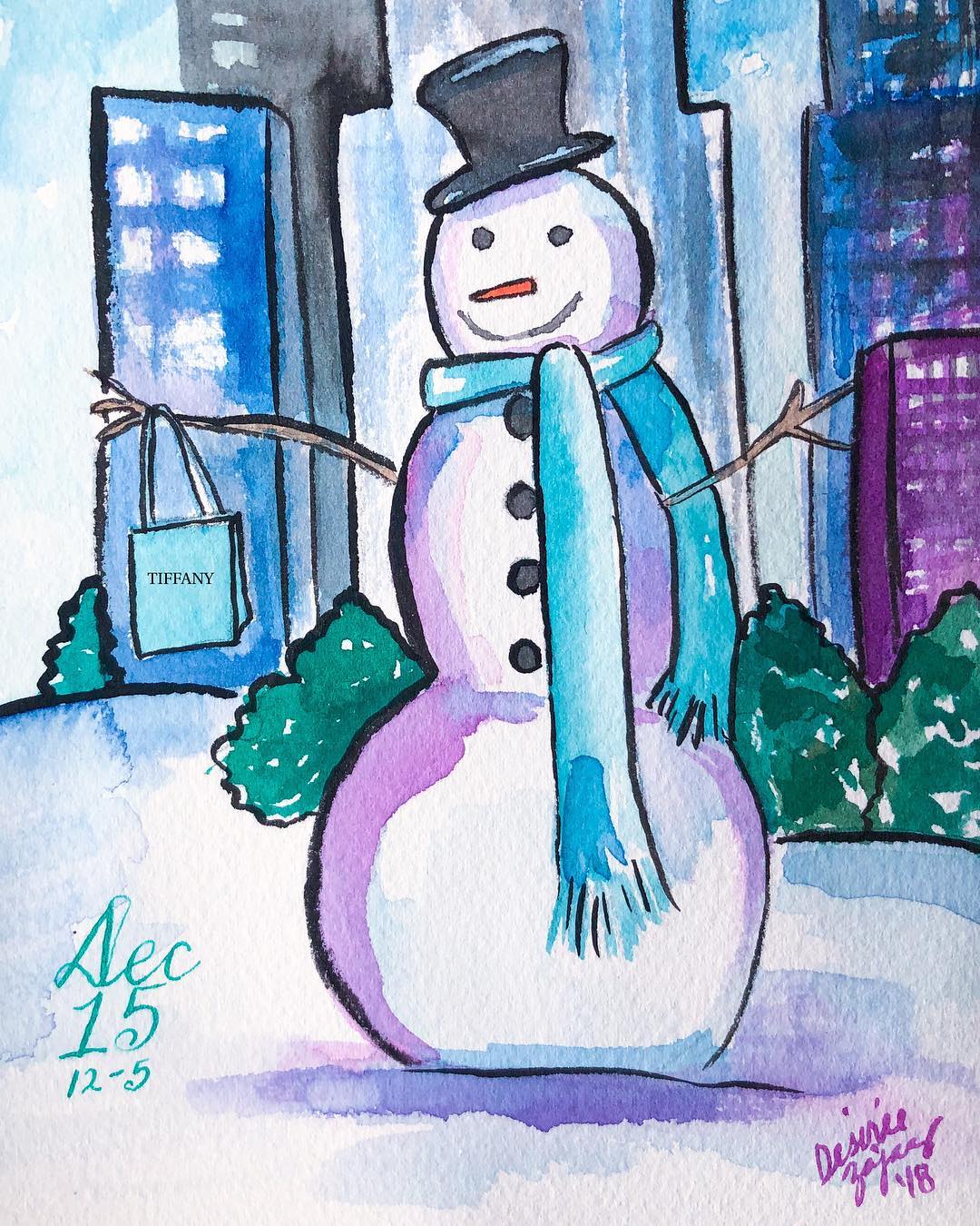 Tiffany & Co Calligraphy Event