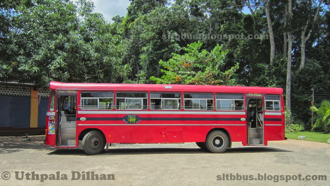 SLTB buses - ශ්‍රී ලංගම බස්: Ashok Leyland Viking Turbo 54 seater bus from SLTB Kurunegala North ...