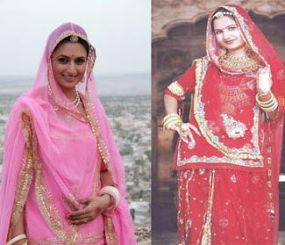Rajasthani Rajputi Shahi Dress - Gyan Darpan
