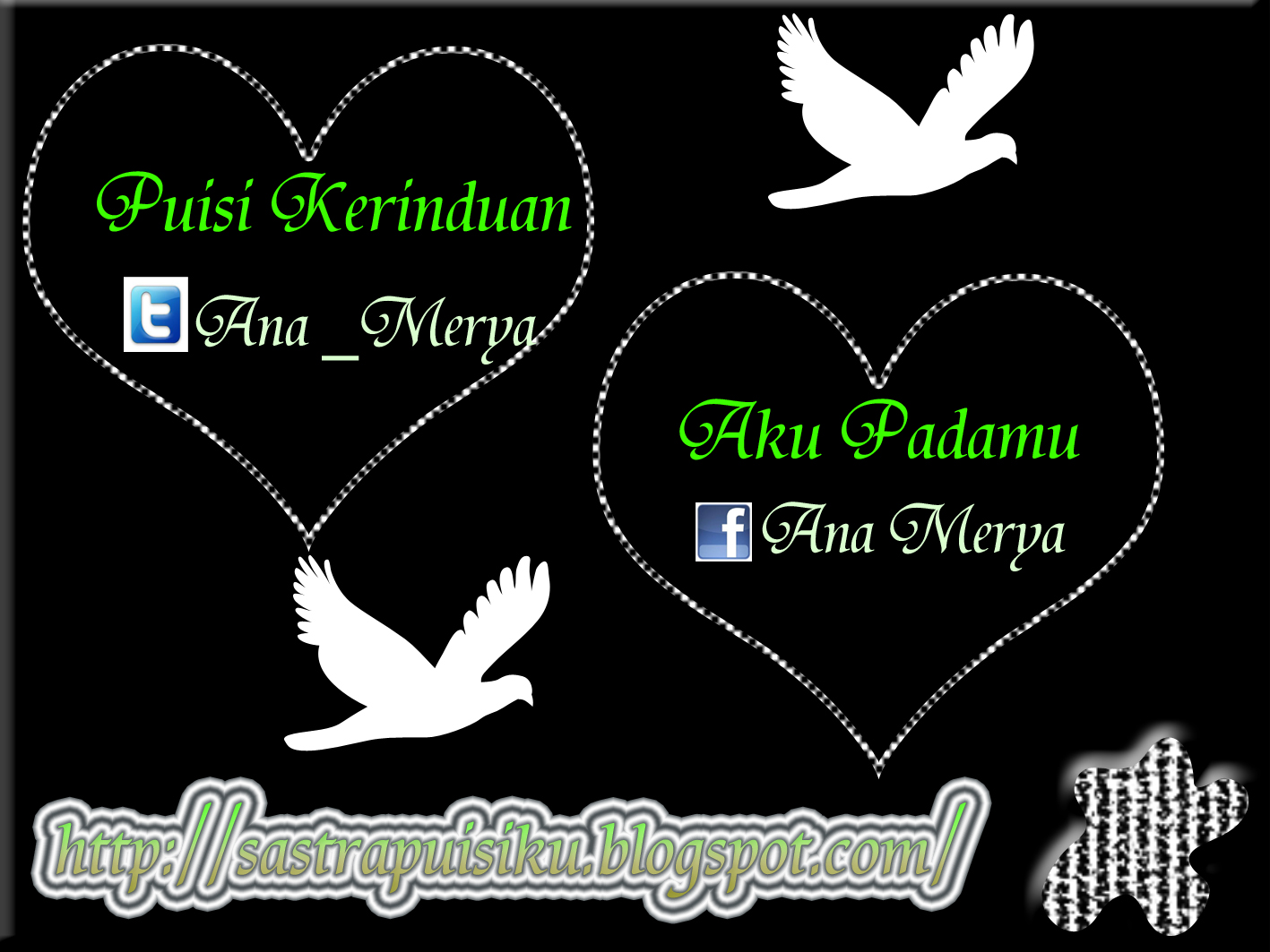 Puisi Kerinduan "Aku Padamu"