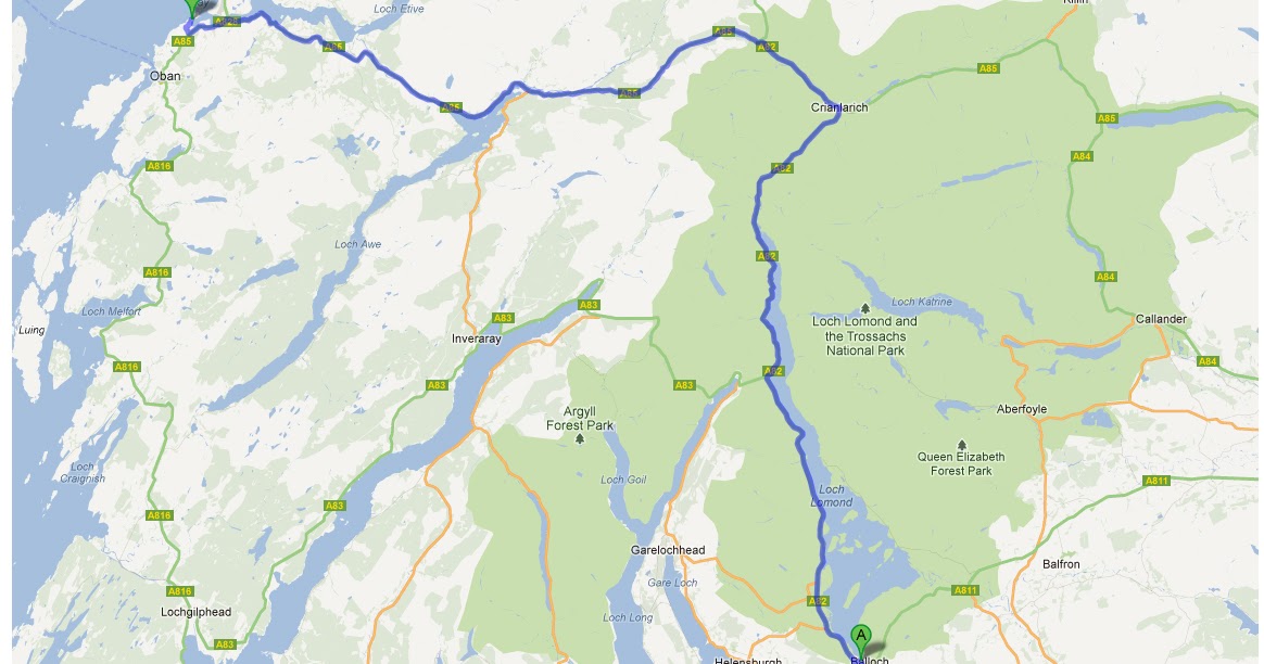 Photobrook Photography: Loch Lomond, Balloch to Dunstaffnage castle.