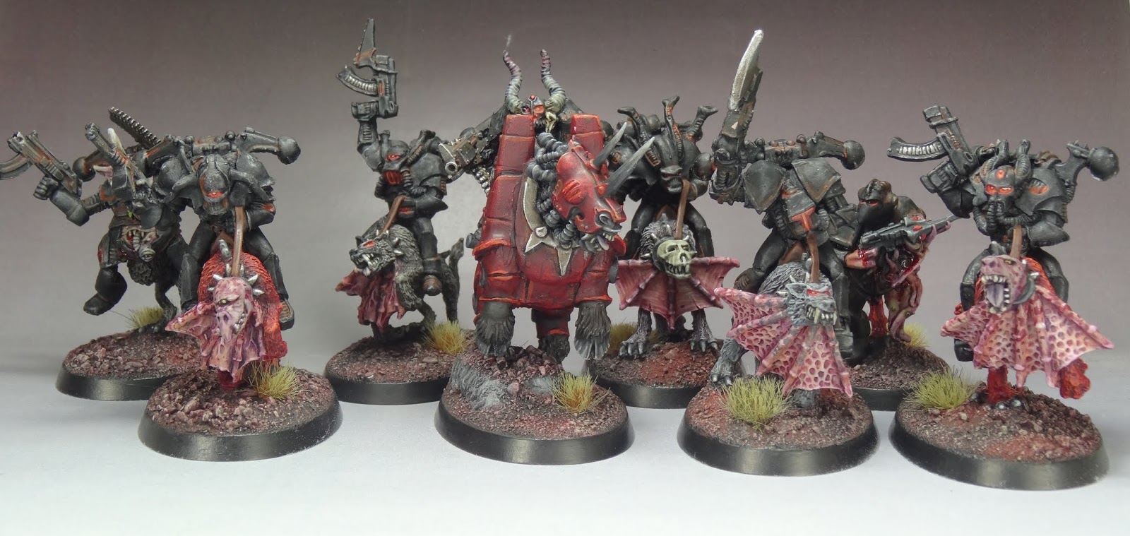 LEADPLAGUE: The 8 horsemen of the Apocalypse - Chaos renegade riders