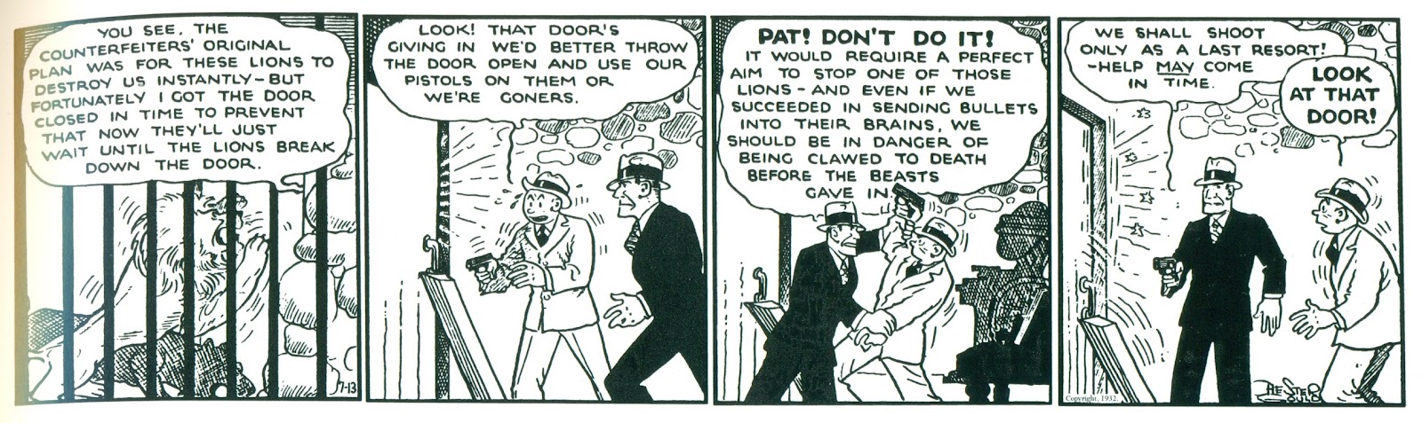 Martin Grams: DICK TRACY COMIC STRIPS, 1931-1932