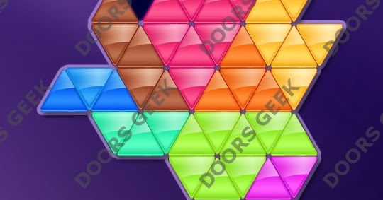 Block! Triangle Puzzle Master Level 57 Solution ~ Doors Geek