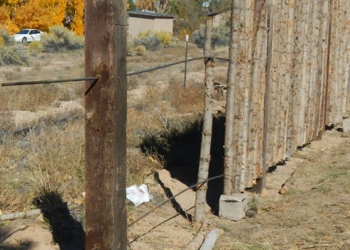 Nature Abhors a Garden: Coyote Fence Building
