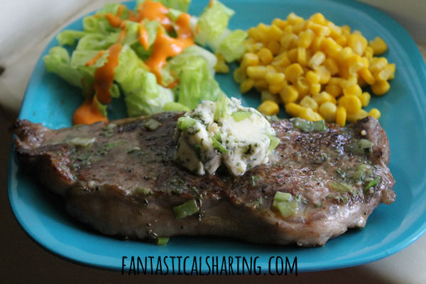 Fantastical Sharing of Recipes: Steak with Garlic-Whiskey Butter