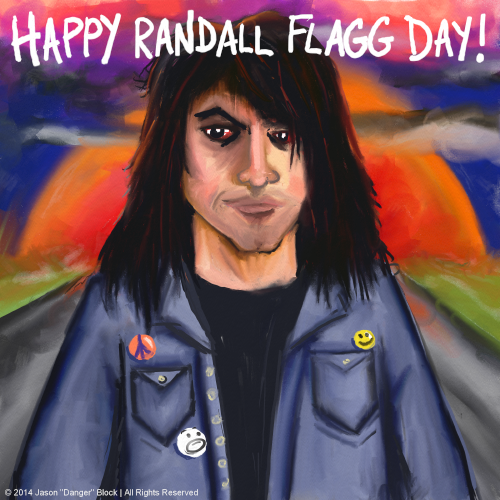 GLUE (THE COMIC) by Jason "Danger" Block: Happy Randall Flagg Day
