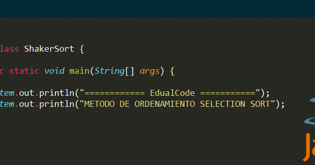 Método de Ordenamiento Selection Sort en java ~ CodeMyN