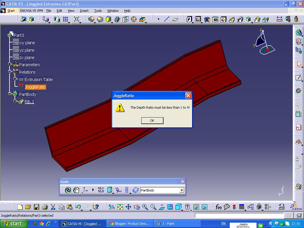 Product Design Engineering: Knowledgeware, Design Table, and Macro in CATIA
