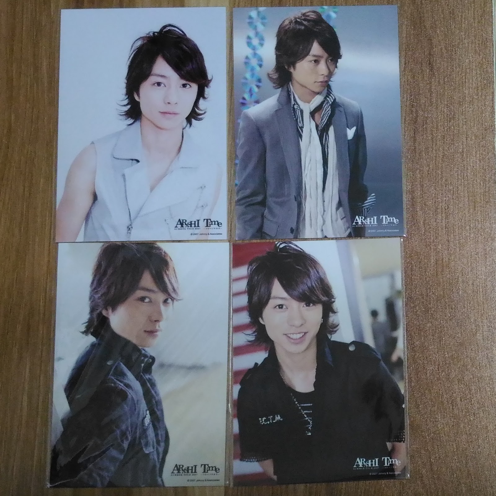 【周邊】ARASHI SUMMER TOUR 2007 Time -コトバノチカラ- グッズ詳細