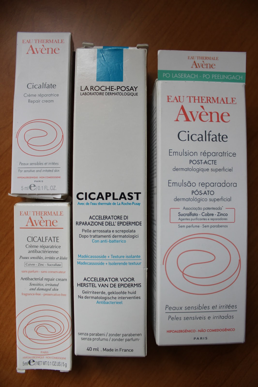 bluegirl-ewa: Avene Cicalfate, La Roche-Posay Cicaplast, Avene ...